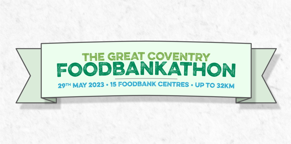 Front Page of CFB website - Coventry Foodbank
